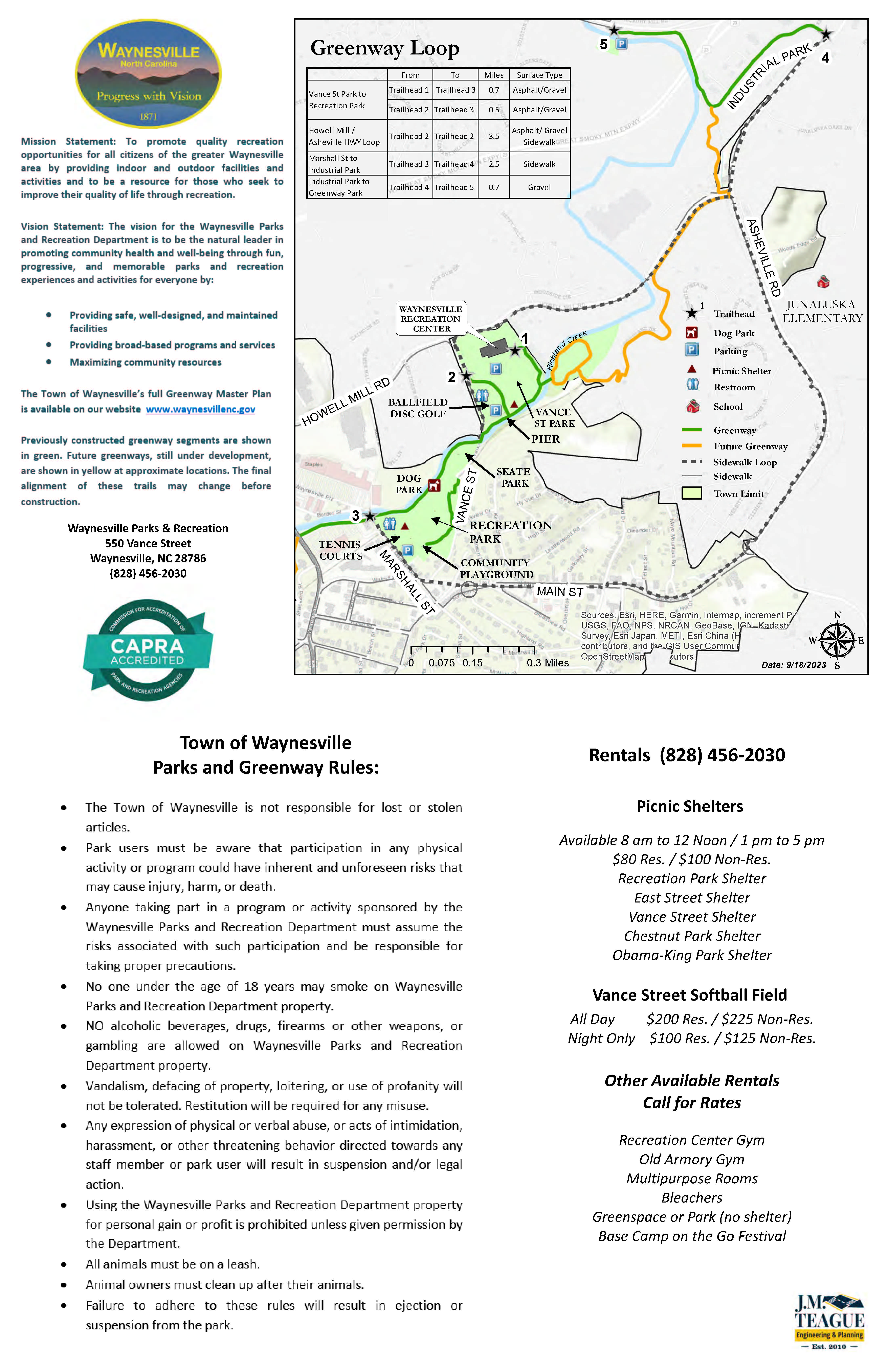 The Waynesville Greenway | The Town of Waynesville, NC
